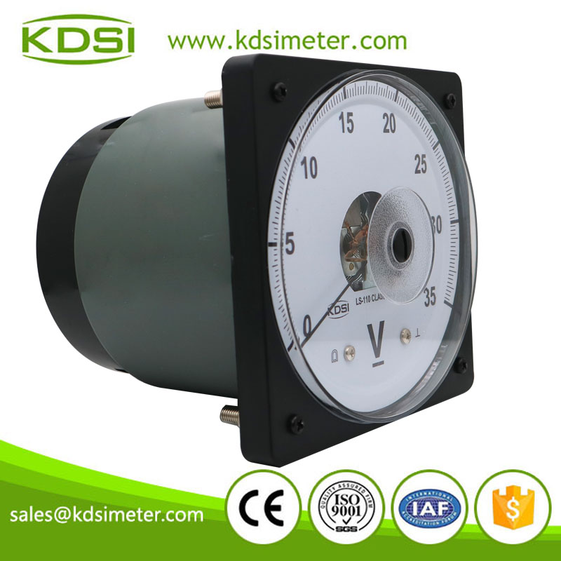 Instant flexible LS-110 DC35V wide angle analog dc panel voltmeter - Buy meter, voltmeter, panel ...
