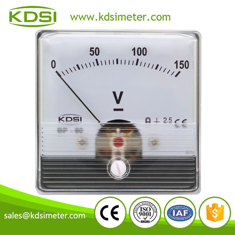 Safe to operate BP-60N DC150V analog dc panel voltage meter - Buy meter, voltage meter, panel ...