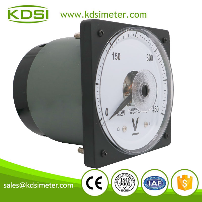 CE Approved LS-110 DC4-20mA 450V wide angle analog dc panel voltage meter - Buy meter, voltage ...