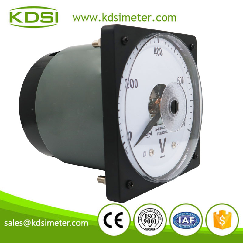 CE certificate LS-110 DC4-20mA 800V analog dc panel voltmeter for marine - Buy voltmeter for ...
