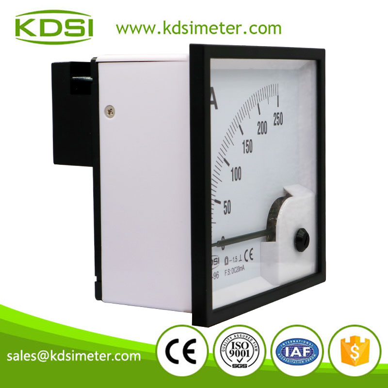 Instant flexible BE-96 DC20mA 250A dc analog amp current panel meter - Buy meter, panel meter ...