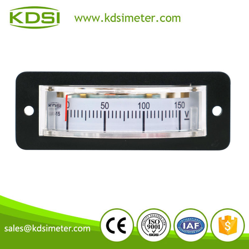 High quality BP-15 DC150V dc analog thin edgewise panel mount voltmeter - Buy voltmeter, panel ...