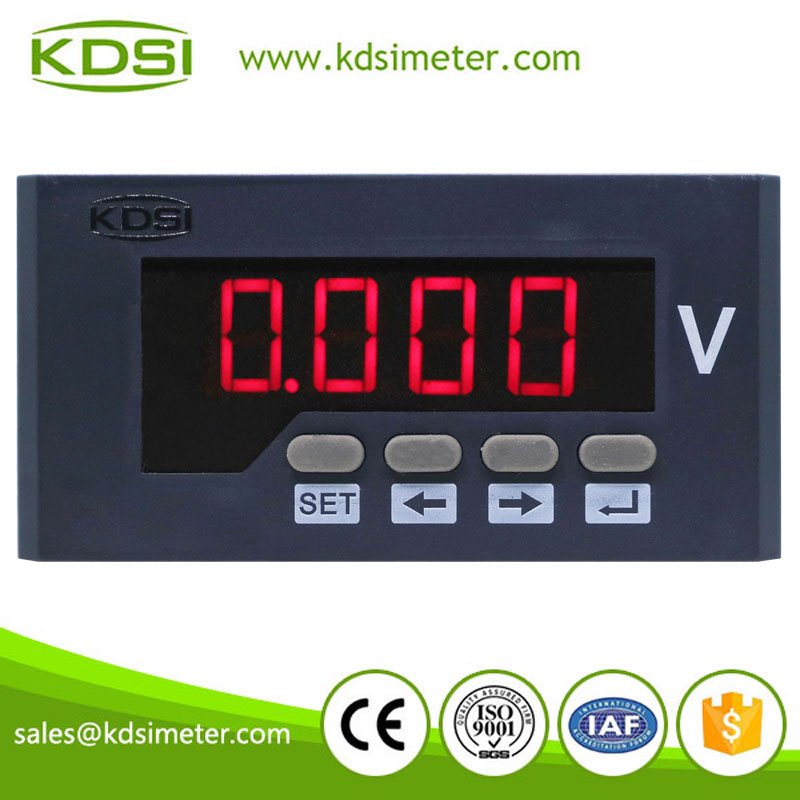 High Accuracy Practical Voltage 96*48 BE-96x48 DV digital display ...