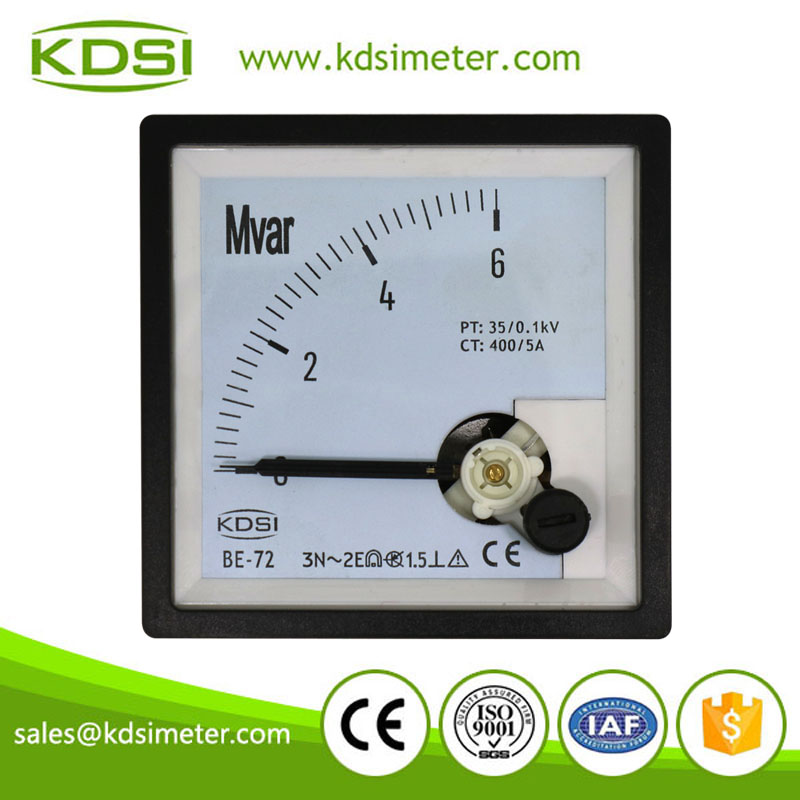 Industrial universal BE-72 3P3W 6Mvar 35-0.1kV 400-5A panel analog ...