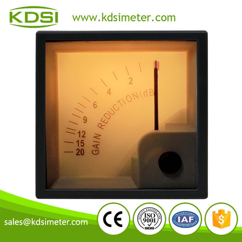 CE,ISO passed BE-72 DC1mA 20dB VU meter Back Light Audio Level Amp ...