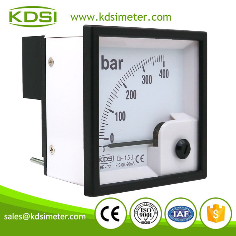 Easy installation BE-72 DC4-20mA 400bar Analog DC Panel Amp Pressure ...