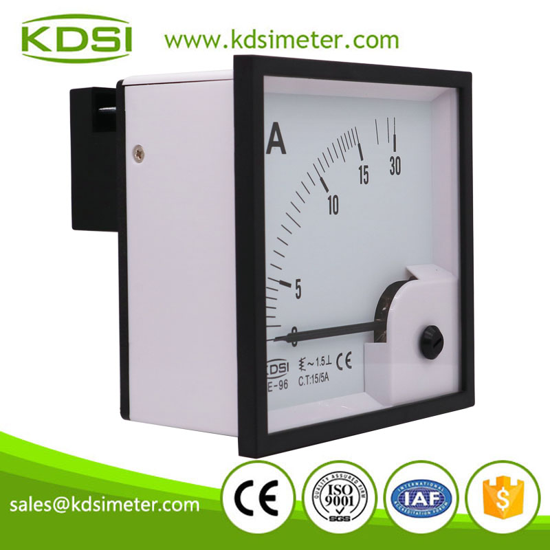 High quality professional BE-96 AC15/5A ac analog panel ampere ...