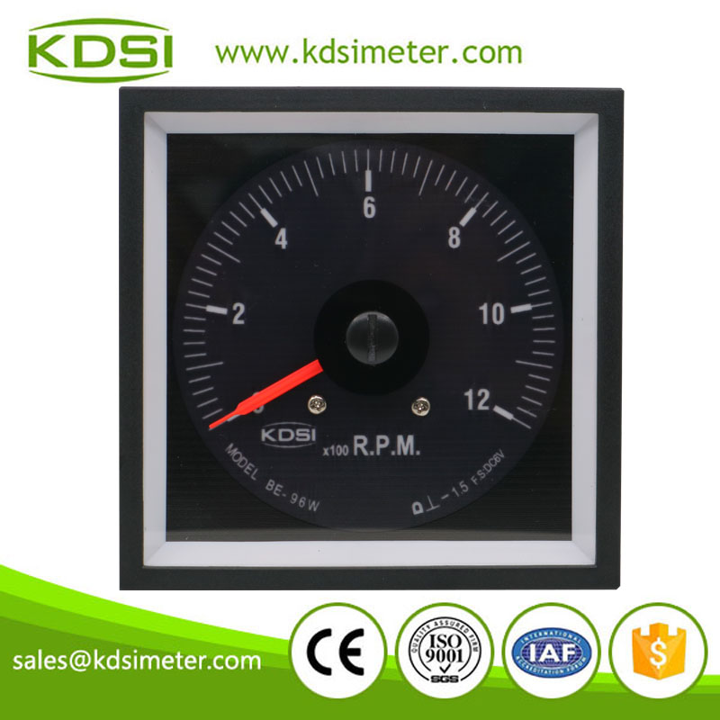 New model BE-96W DC6V 12x100rpm backlighting wide angle panel analog ...