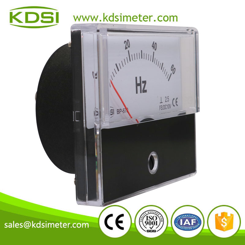 Easy operation BP-670 DC10V 60Hz analog dc voltage Hz panel meter - Buy ...
