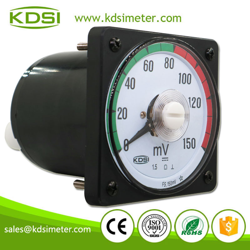 Classical LS-80 DC150mV Color Scale Wide Angle Mini Analog DC Panel ...