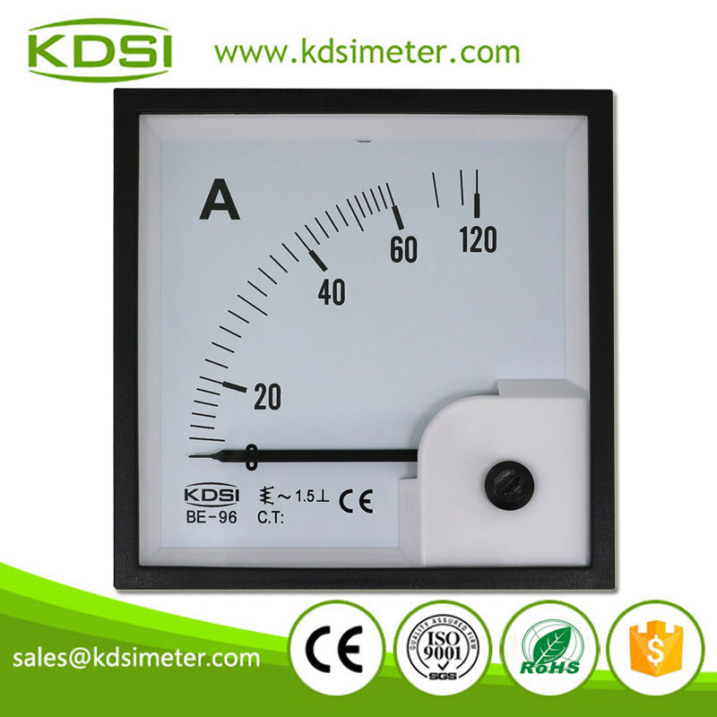 Square Type BE-96 AC60A Direct AC Panel Analog Ampere Meter - Buy Meter ...