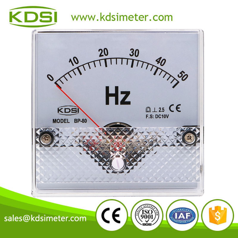 CE Approved BP-80 DC10V 50Hz analog dc voltage Hz panel meter - Buy ...