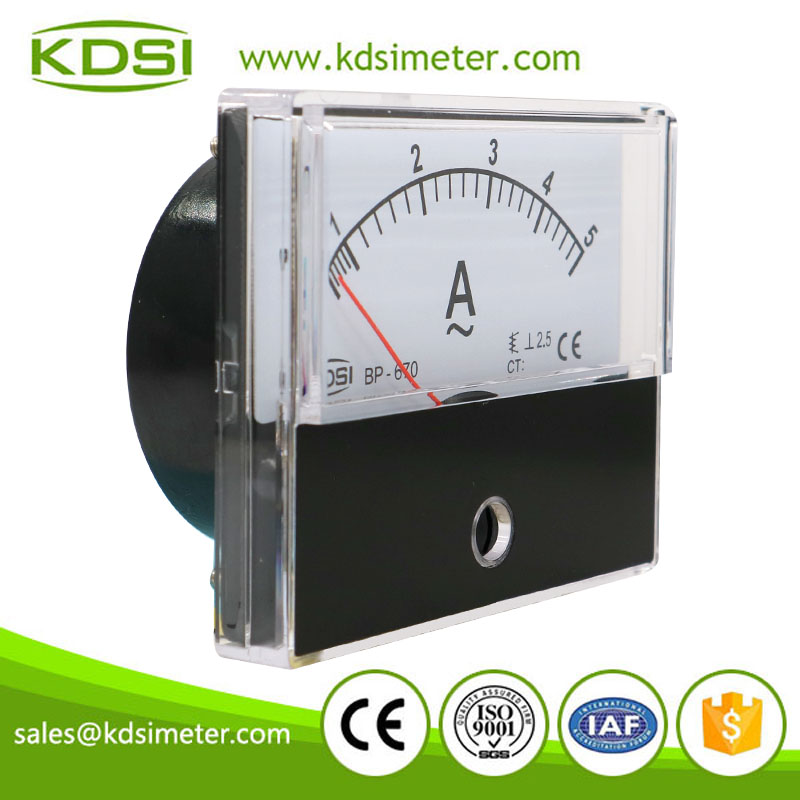 Safe to operate BP-670 AC5A analog panel ac ammeter galvanometer - Buy ...