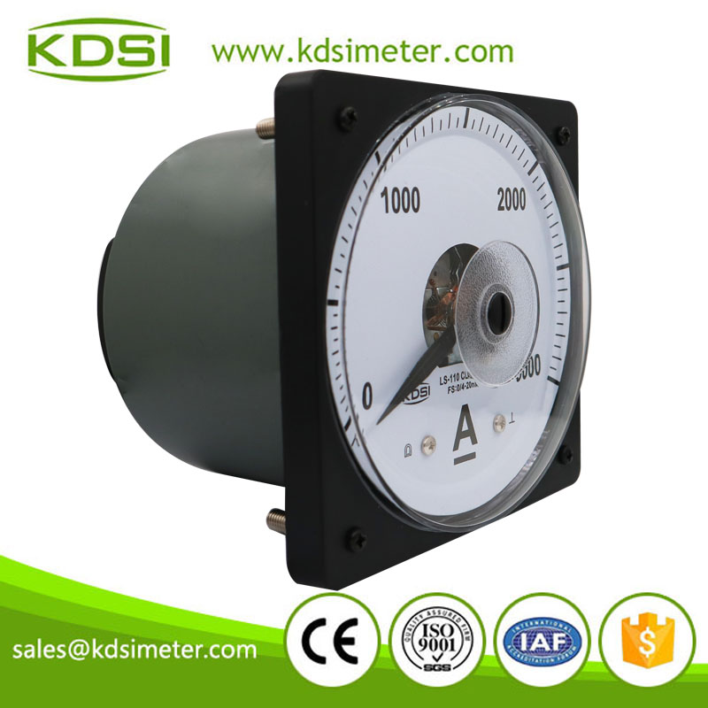 Easy installation LS-110 DC4-20mA 3000A wide angle analog dc panel ...