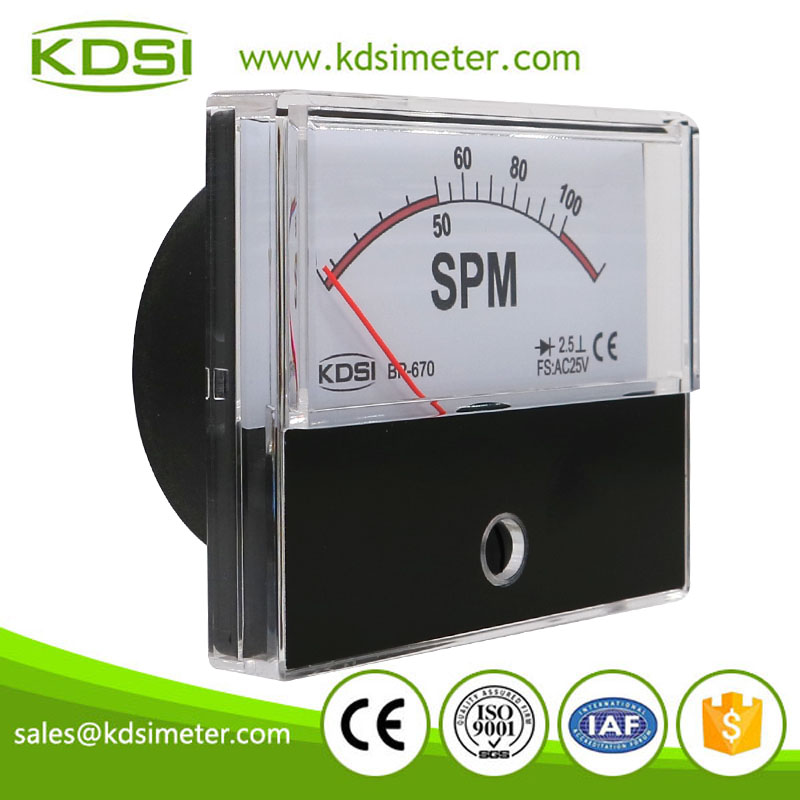 Classical BP-670 AC25V 120SPM analog ac voltage panel strokes per ...
